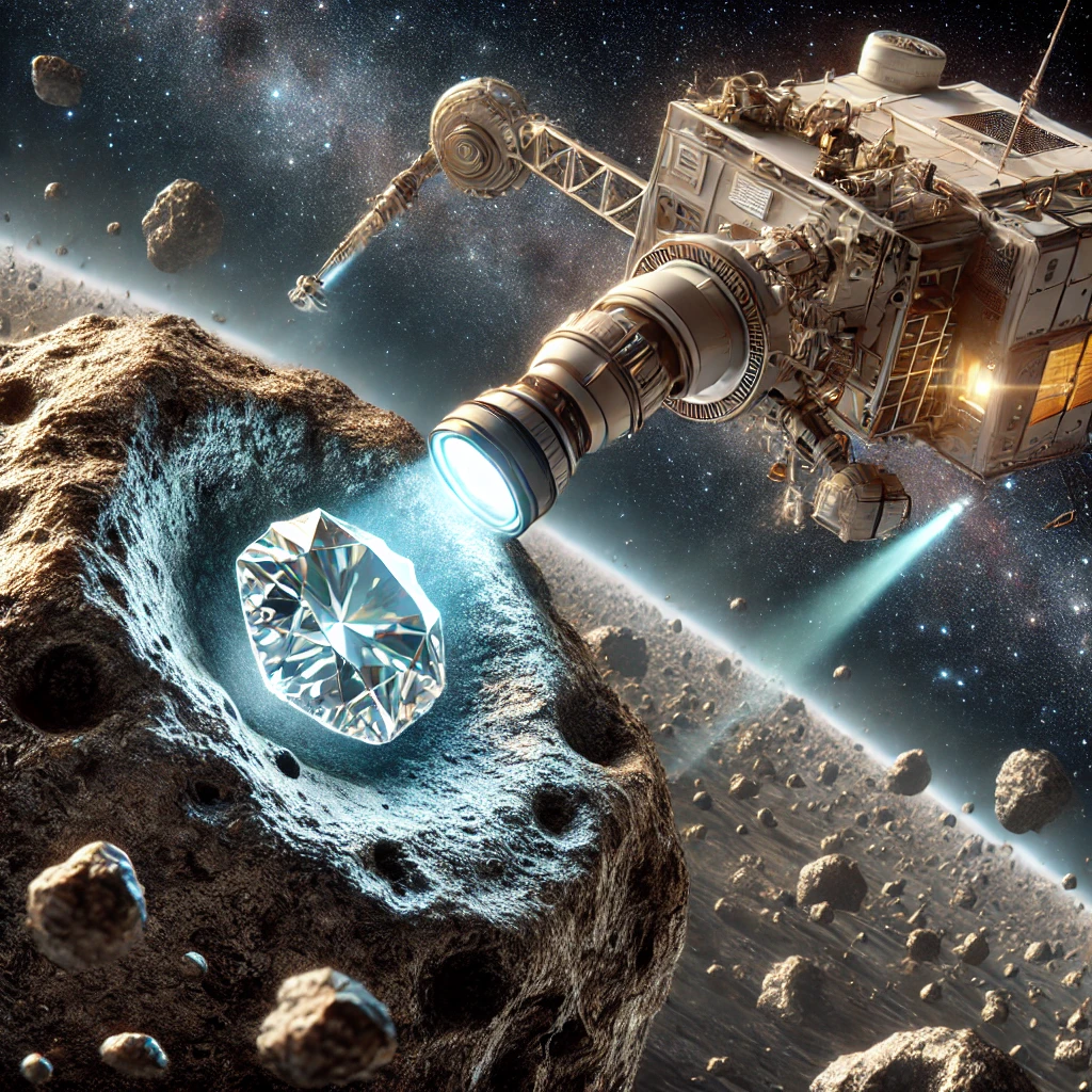 Cosmic Carats: The Glittering Future of Space-Mined Diamonds - Tim & Co ...